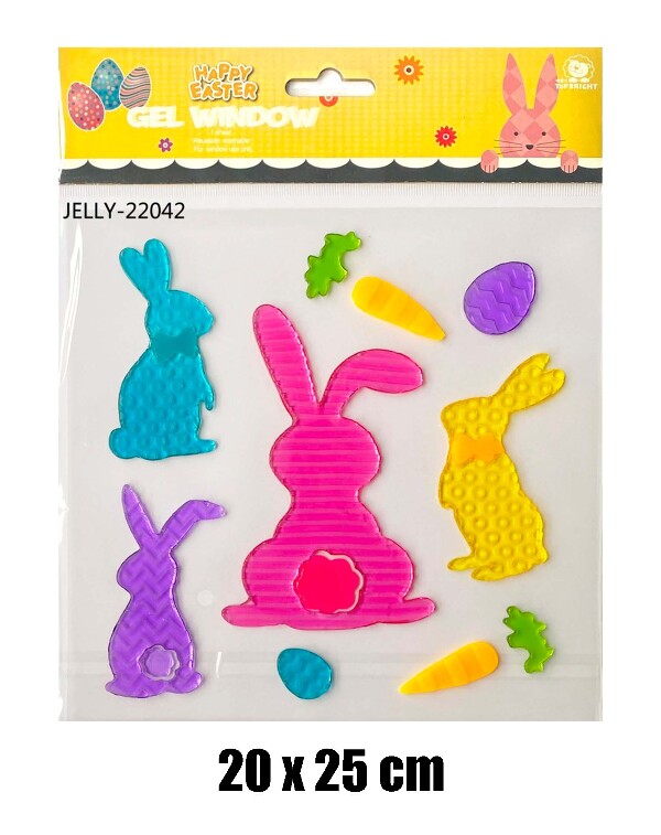WINDOW COLORED RABBITS 20*25, wholesale - Sell and buy products at ...