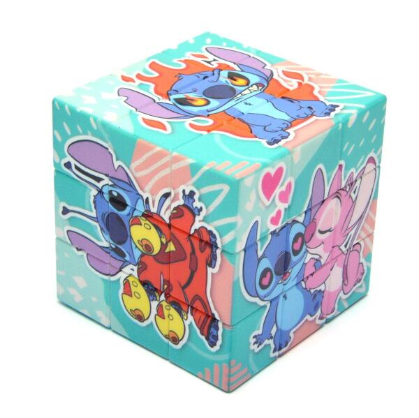 Stitch Cube, Rubik's Cube, Plastic,, Multicolor, Wholesale Stock
